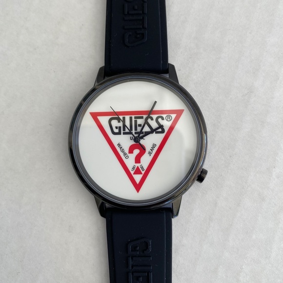 Guess | Accessories | New Guess Logo Silicone Unisex Watch | Poshmark
